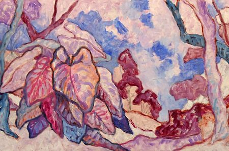 AMONG TREES by ana goldberger, Painting | Artblr.