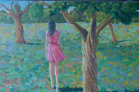 out of the forest par James Moxey, Peinture | Artblr.