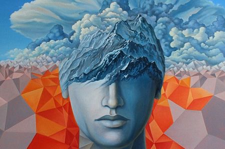 Angst by Ciprian Mihailescu, Painting | Artblr.