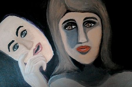 My Brave Face by Taryn Simpson, Painting | Artblr.
