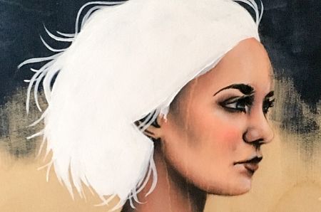 Jane by MP Dionne, Mixed Media | Artblr.