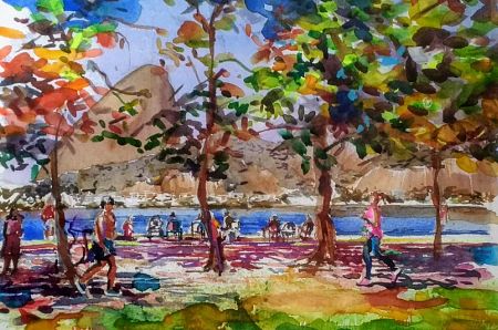 My place par Anna Cavalcante, Peinture | Artblr.