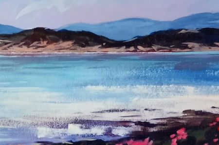 Un soupçon de rose by France Beaudry, Painting | Artblr.