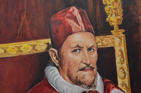 Inocencio X by Velazquez by EDUARDO BATAN, Painting | Artblr.