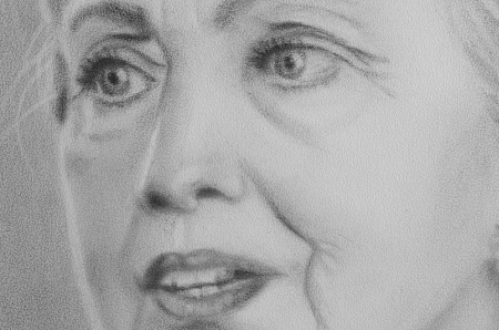 Hillary Clinton by Igor Sen, Drawing | Artblr.