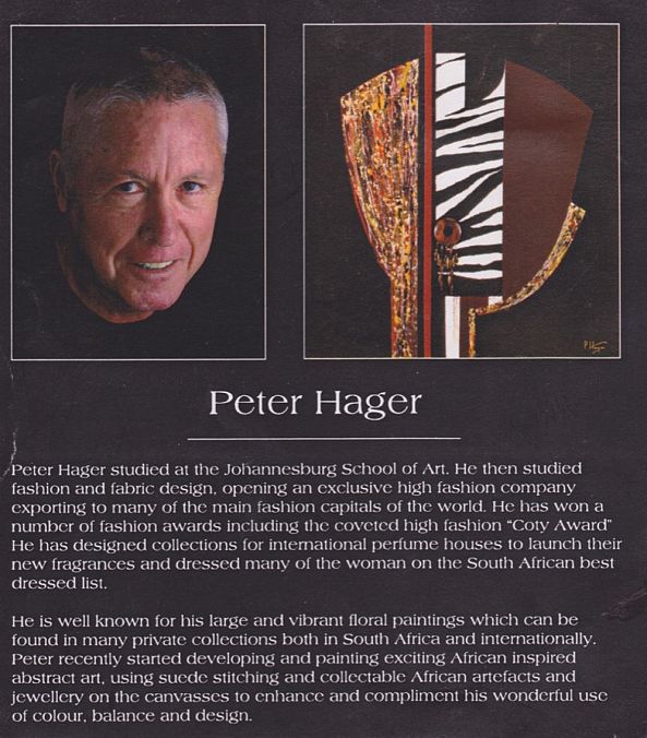 Peter Hager, Artist - South Africa | Artblr.