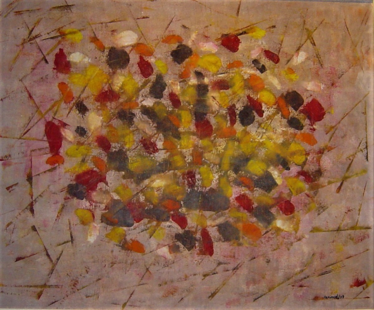 Composition 09-14 by Marcel Renaud, Painting | Artblr.