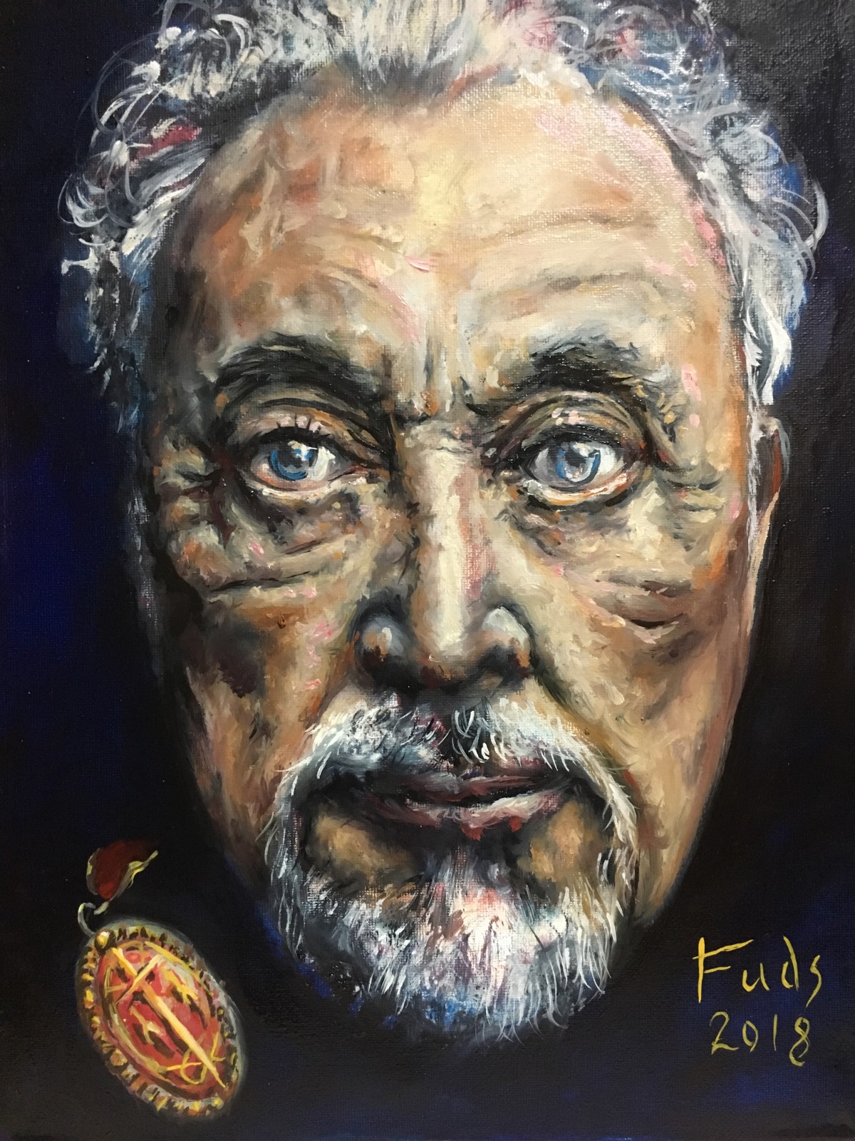 Slave I Remain Tom Jones (oil on canvas 30cm x 40cm) by FUD ART ...