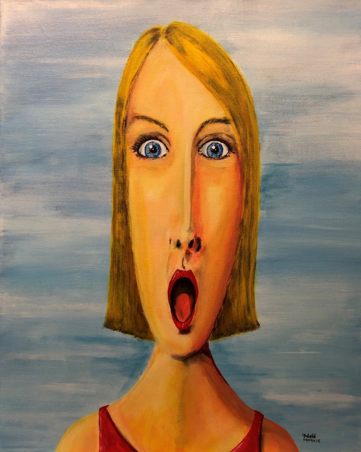 La surprise par - NOLD, Peinture | Artblr.