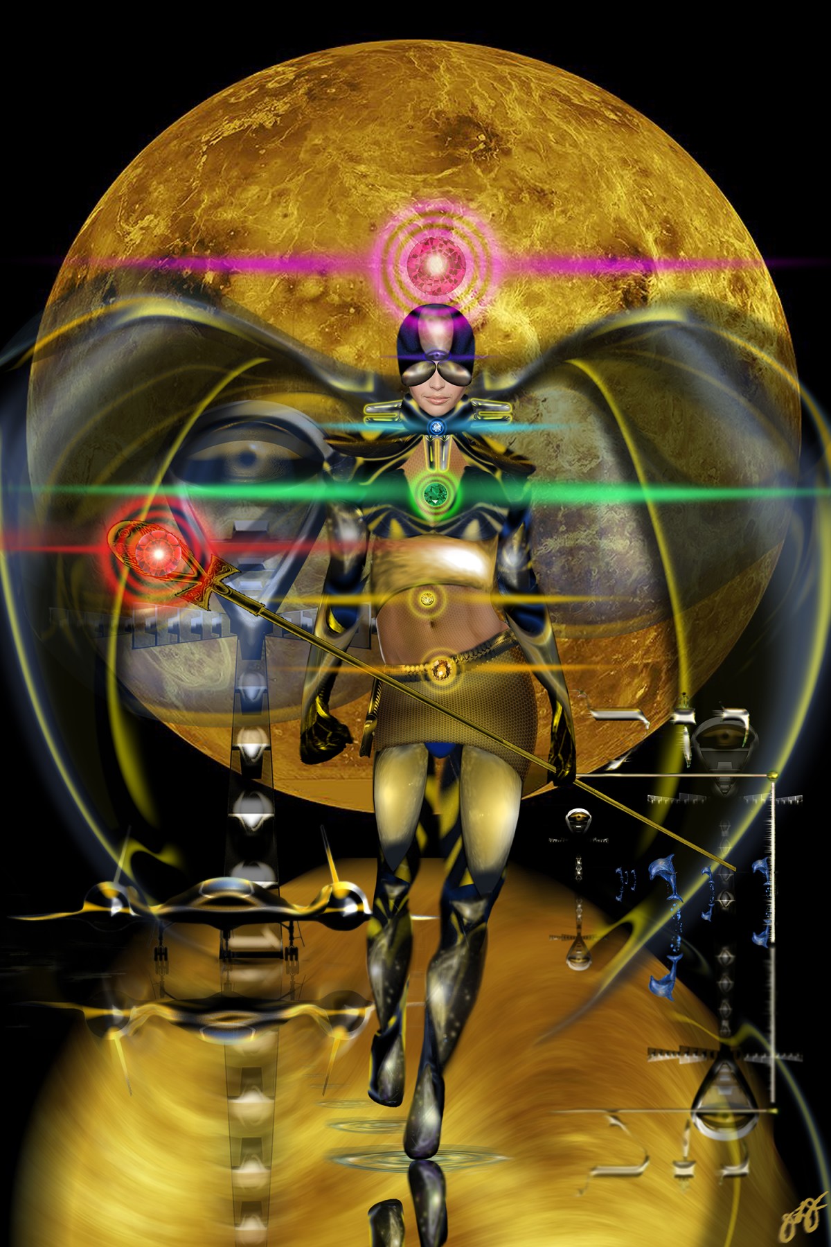 venus inanna. par Jason Lincoln Jeffers, Art numérique | Artblr.