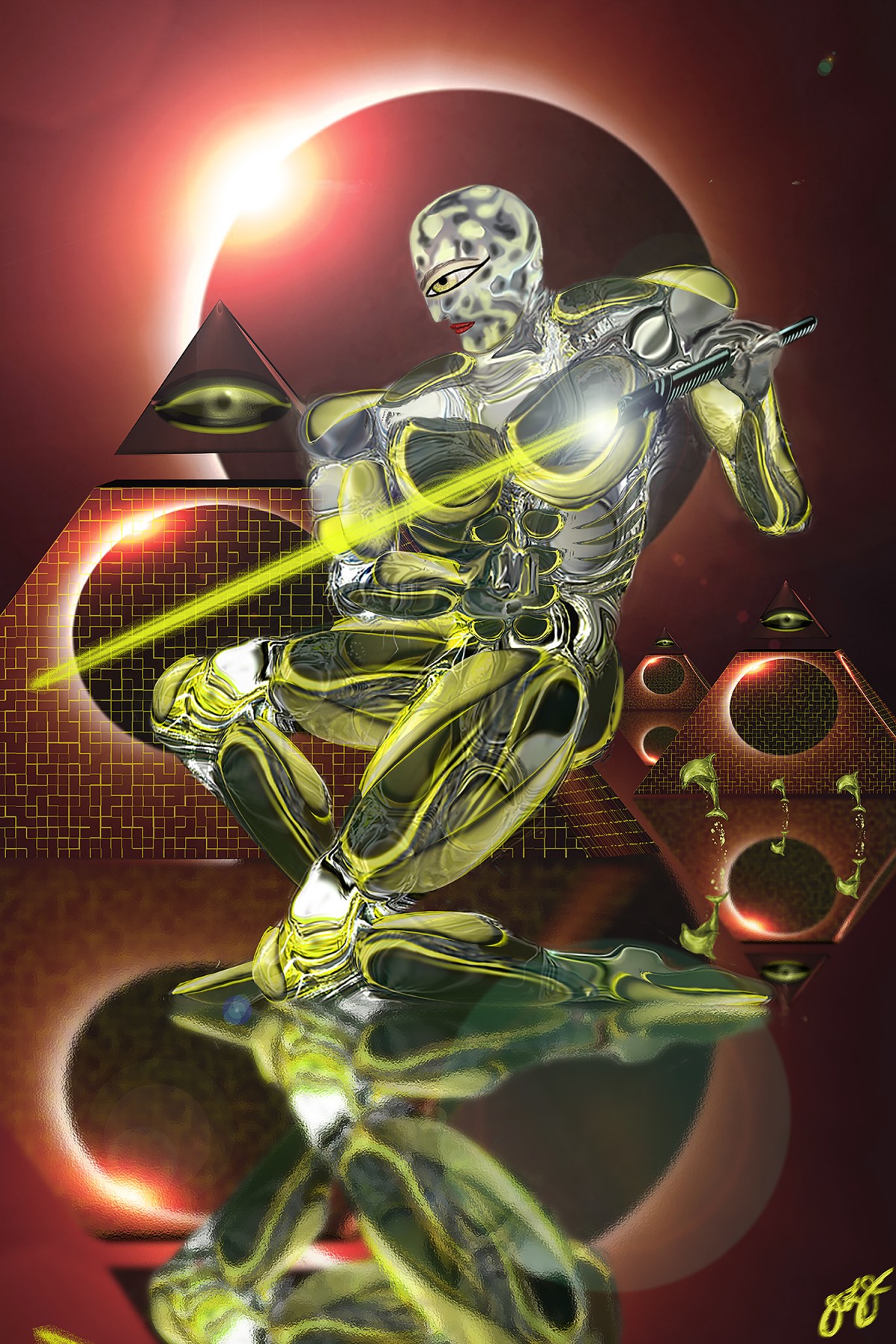 lord pacal 2. by Jason Lincoln Jeffers, Digital Art | Artblr.